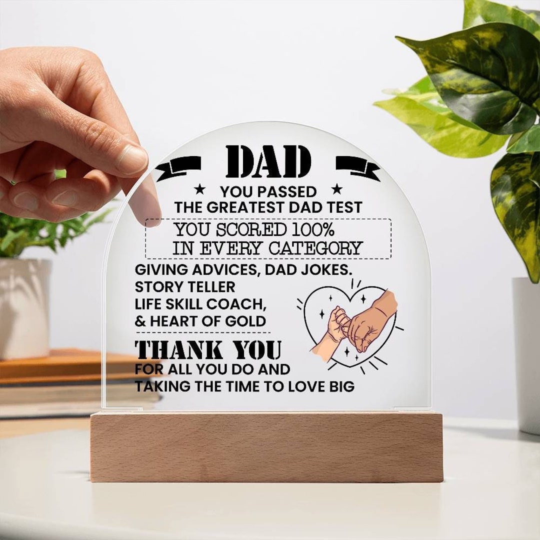 Greatest Dad Gift, Dad Birthday, Dad Birthday Gift, Gift for Dad, Daddy ...