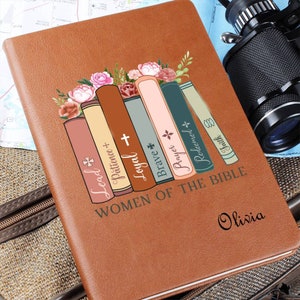Women of the Bible Prayer Journal, Personalized Christian Friend ...