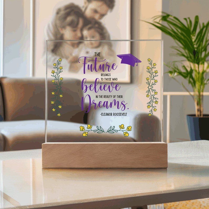 Personalized Graduation Plaque | Class of 2024 High School Grad Gift ...