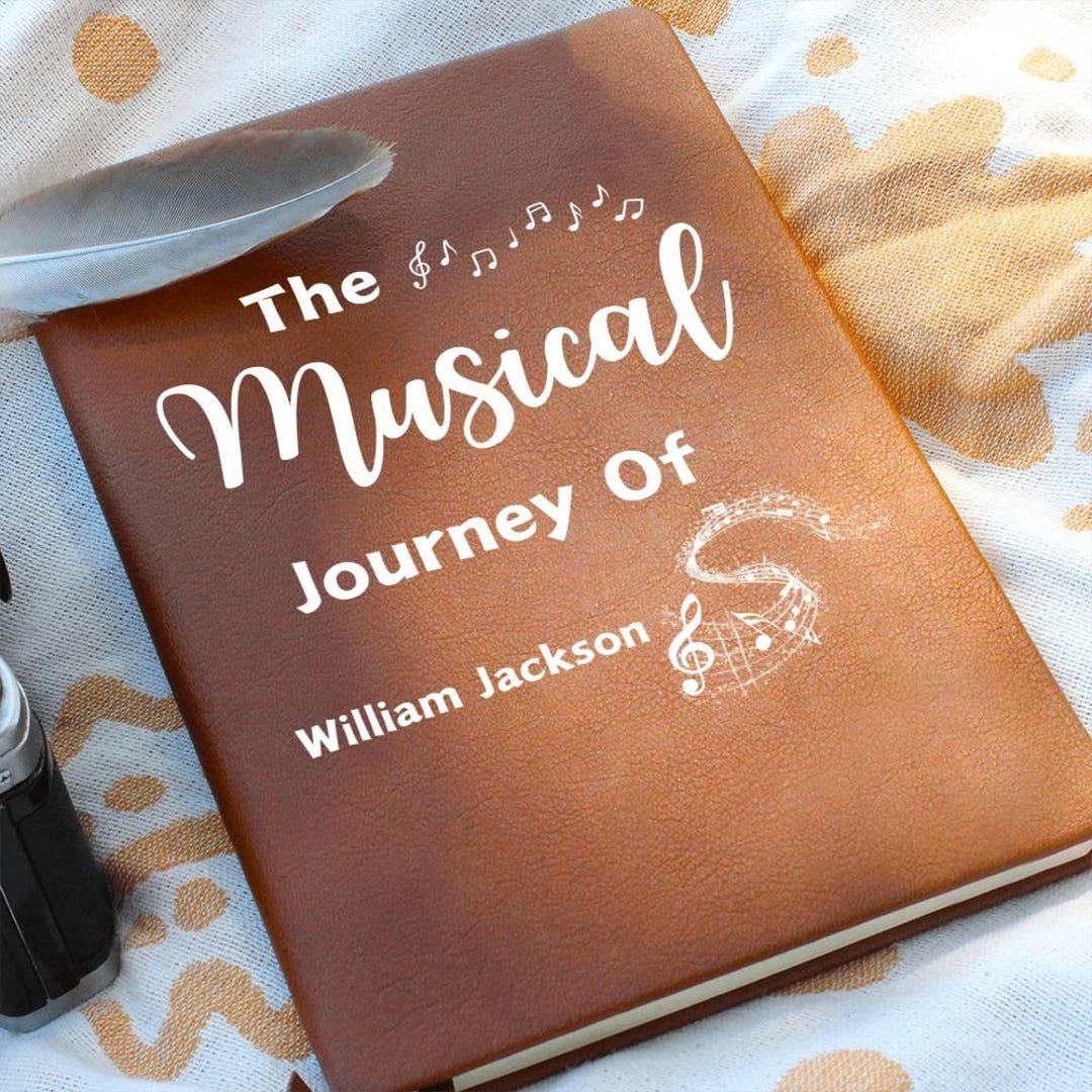 Personalized Music Journal, Song Writing Notebook, Music Gift, Song ...