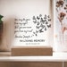 You May Be Gone Memorial Plaque | Sympathy Bereavement Gift | in Memory ...