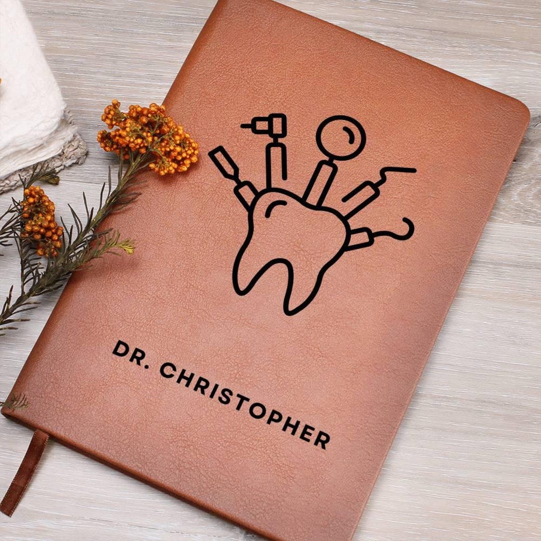 Orthodontist Gift: Personalized Dentist Journal, Dental Student ...