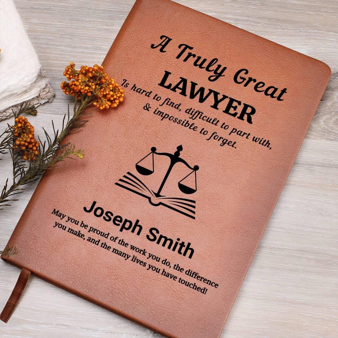 Personalized Lawyer Gift, Law Student or Law School Graduation Gift ...