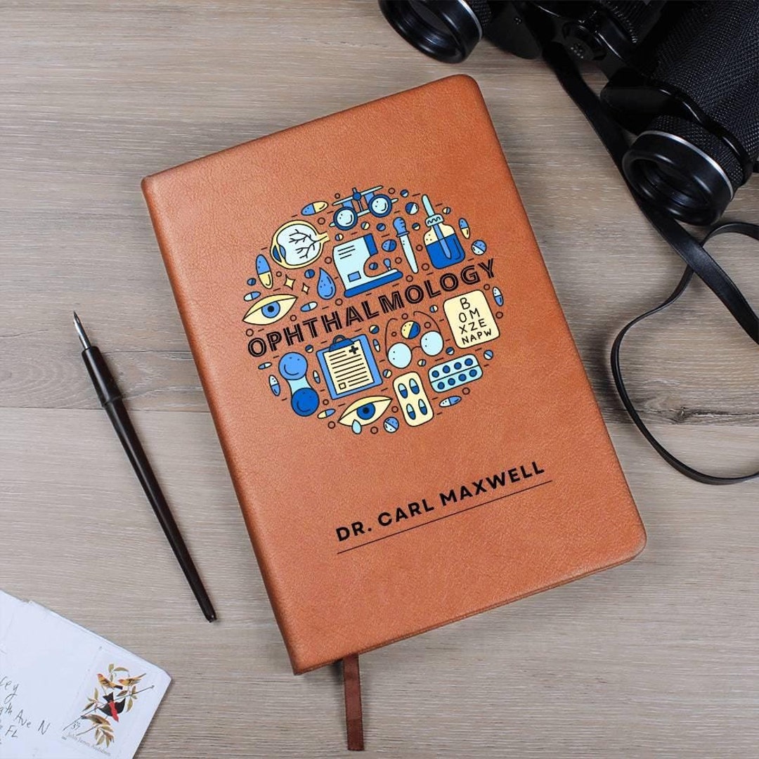 Optometry Personalized Journal, Gift for Eye Doctor, Ophthalmologist ...