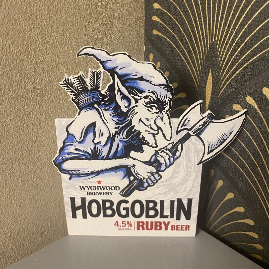 Wychwood Brewery Hobgoblin Ruby Real Ale Pump Clip Beer - Etsy