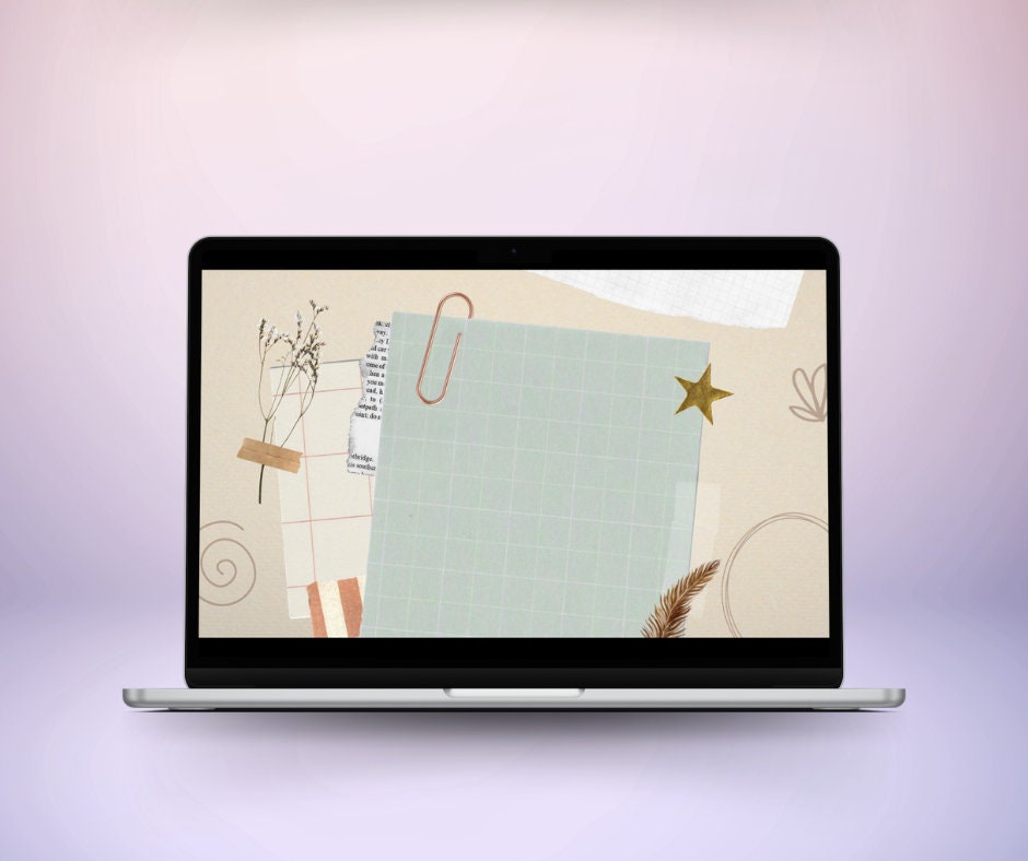 Aesthetic Cute Powerpoint Background Desktop Wallpaper HD - Etsy