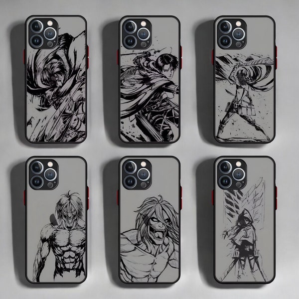 Attack on Titan Phone Case - Etsy UK