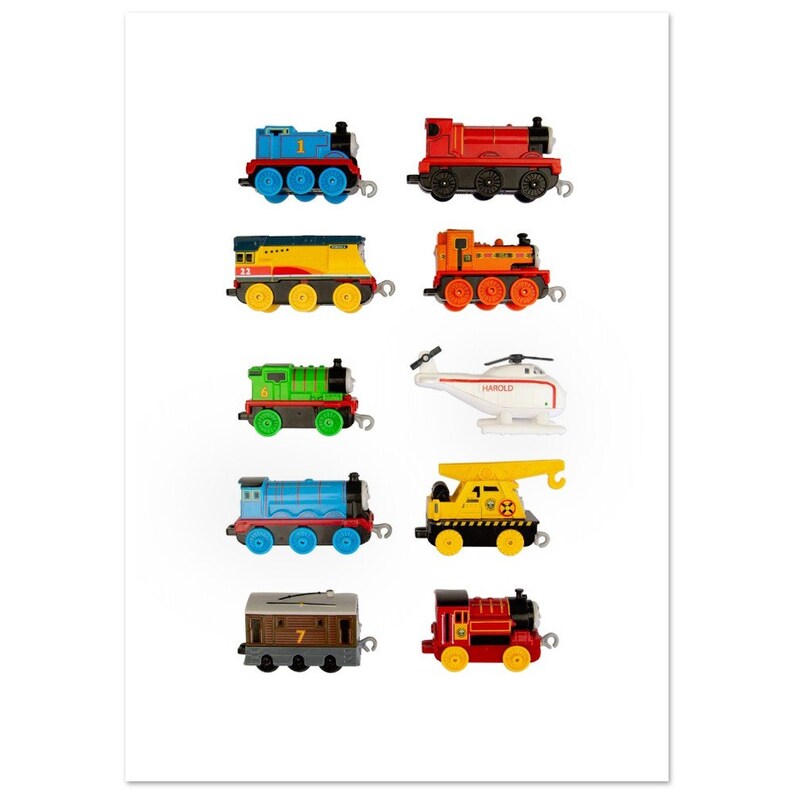 Photographic Thomas the Tank Engine Poster Physical Print - Etsy