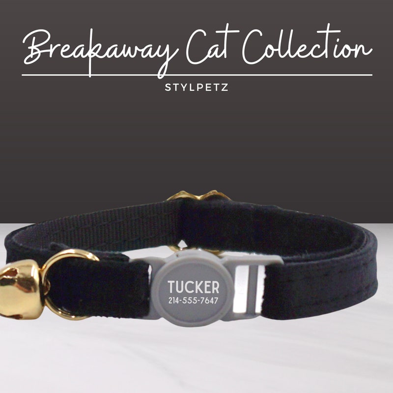 Custom Cat Collar - Etsy