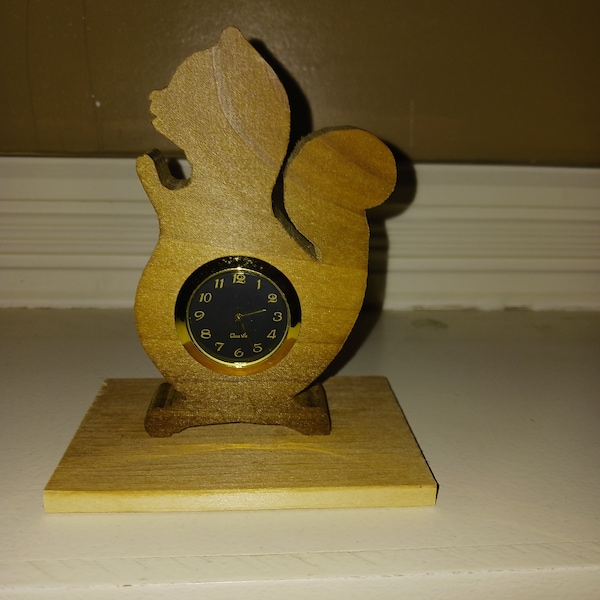 Squirrel Clock - Etsy