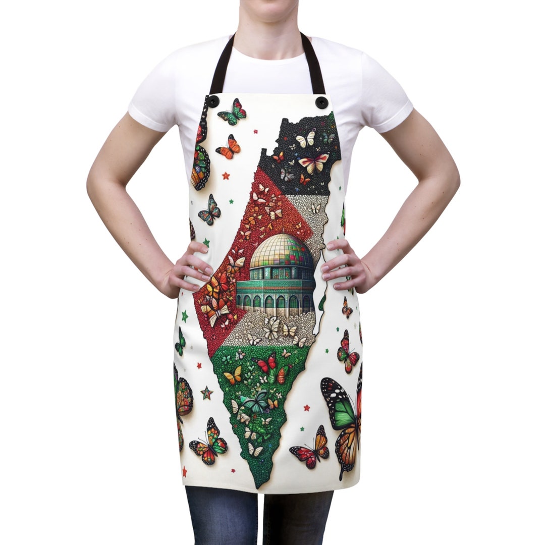 Palestinian Culture Butterfly Mosaic Apron - Etsy