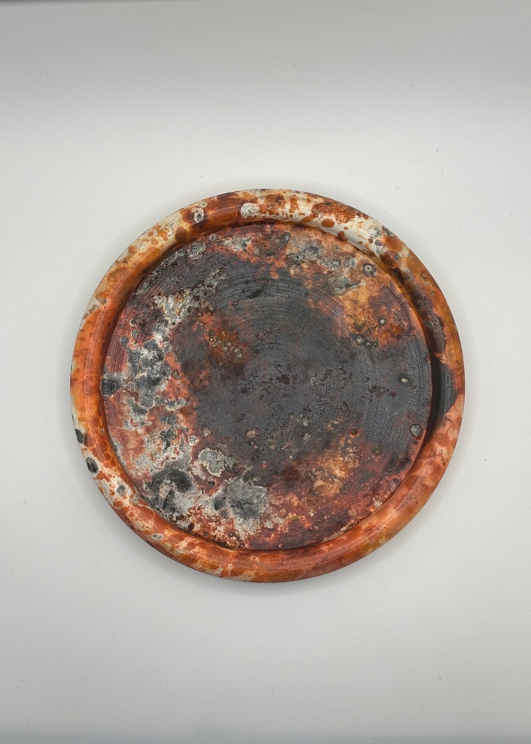 Decorative Ceramic Pit-fired Raku Dish - Etsy