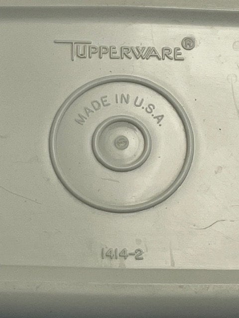 Vintage Tupperware Sugar and Creamer Set - Etsy