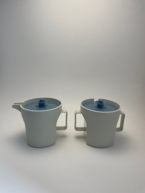 Vintage Tupperware Sugar and Creamer Set - Etsy