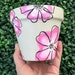 Pink Flower Power Painted Planter Pot - Etsy