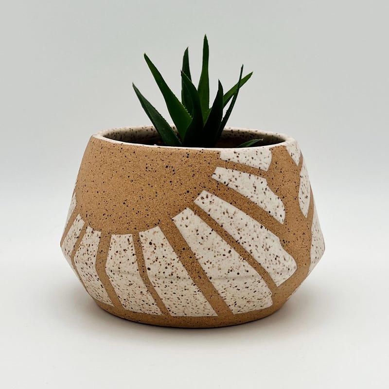 Clay Planter - Etsy