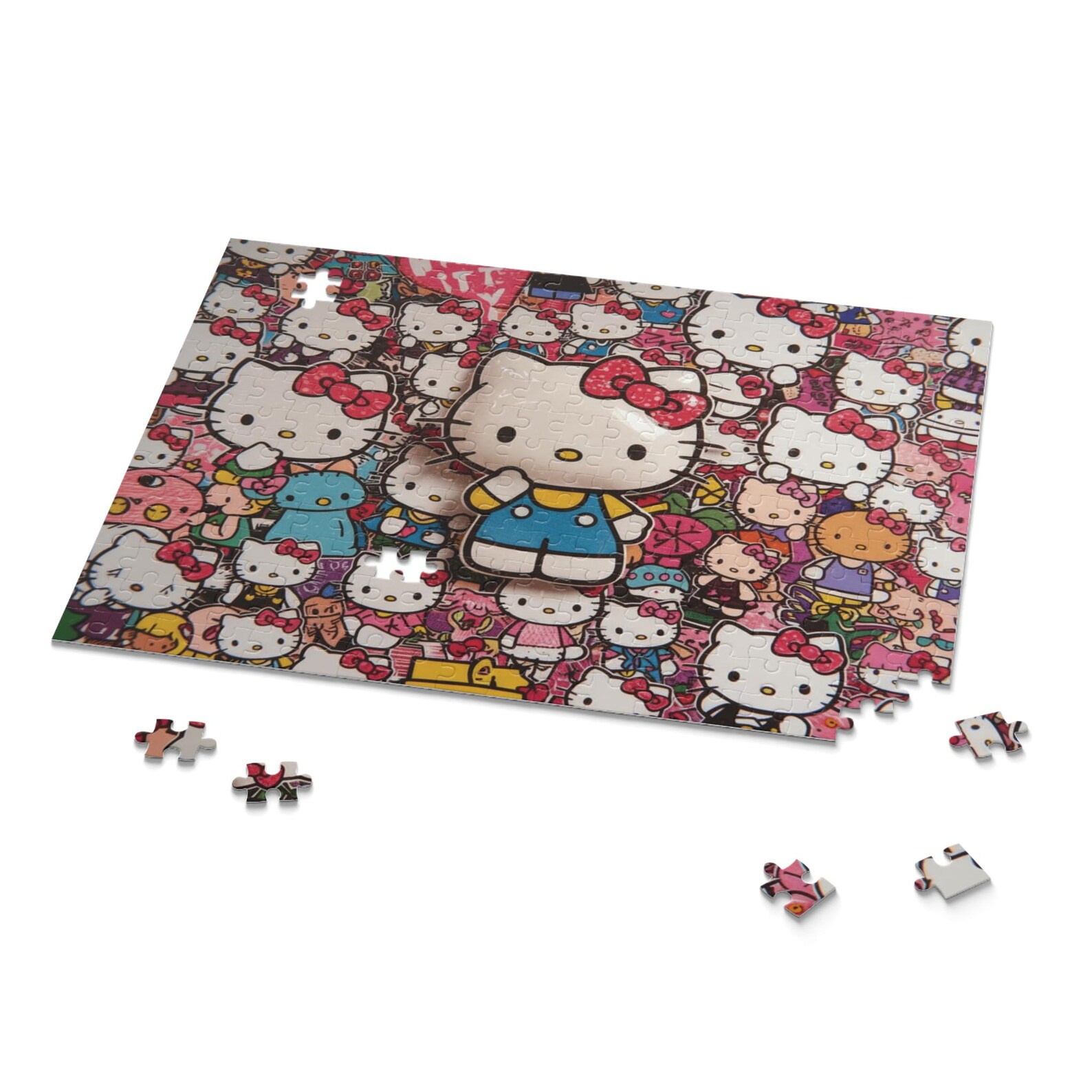 Personalized Puzzles - Hello Kitty Collage - Etsy