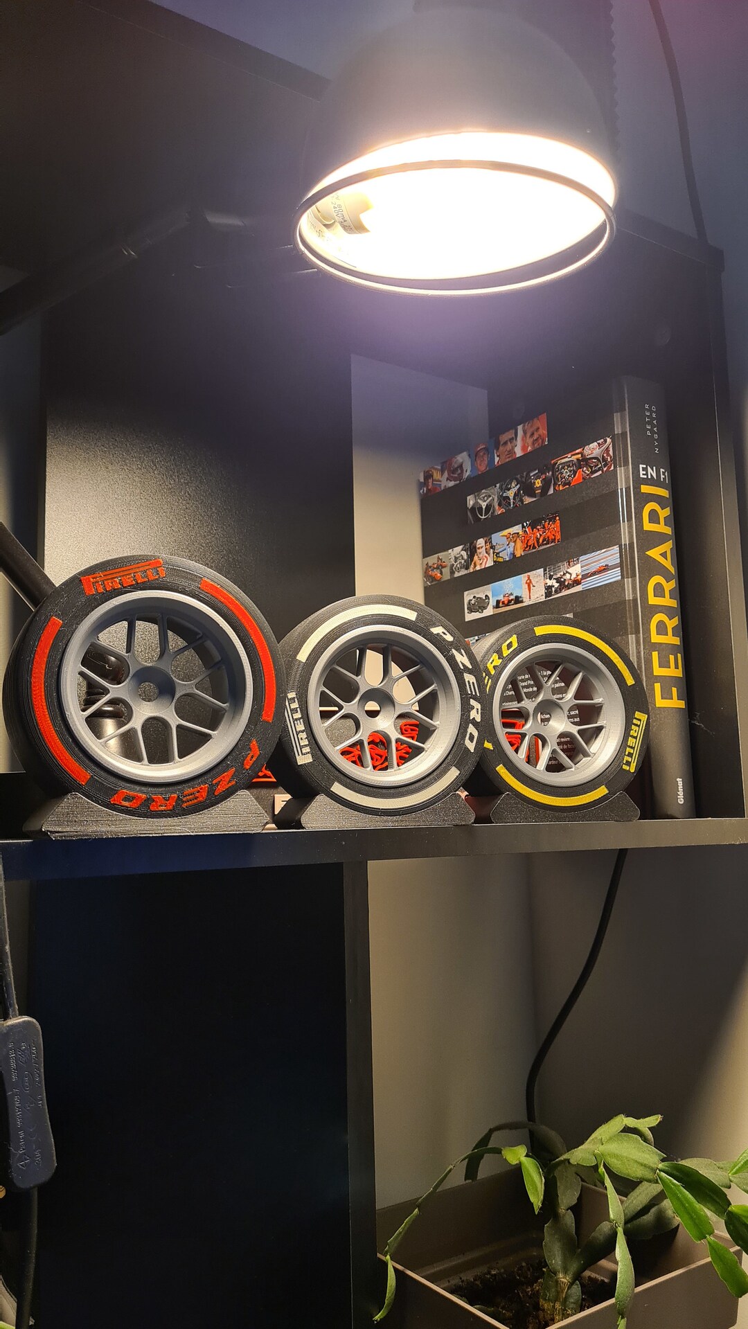 Réplica de llantas y llantas de F1 Blanda Mediana Dura Inter Mojada ...