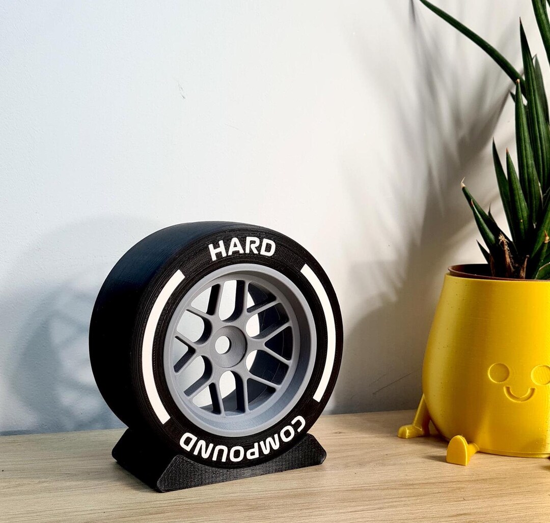 F1 Tyres V2 - HARD VERSION - Formula 1 Race Car Parts - Grand Prix ...