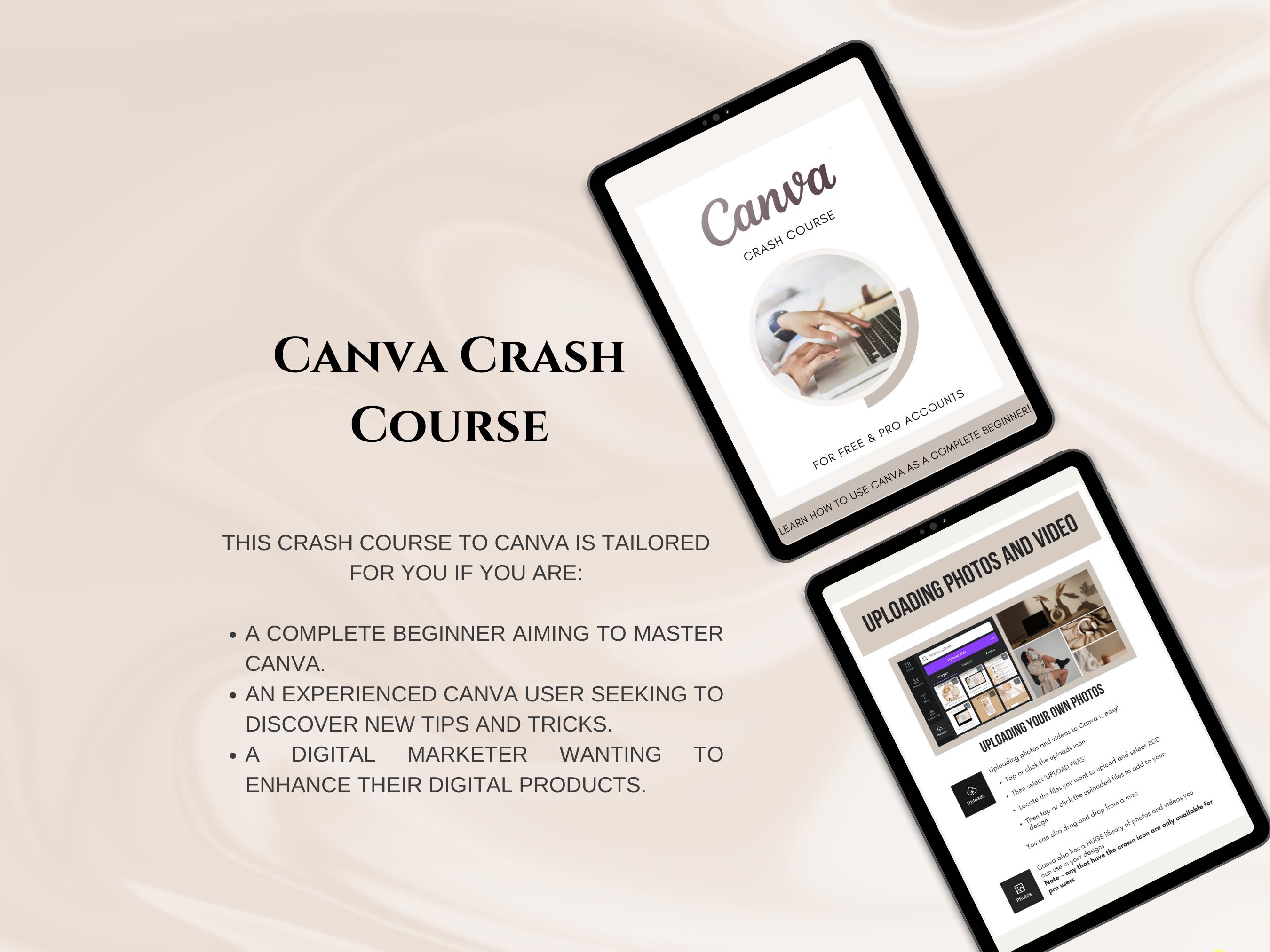 Canva Guide With Master Resell Rights Canva Crash Course Private Label