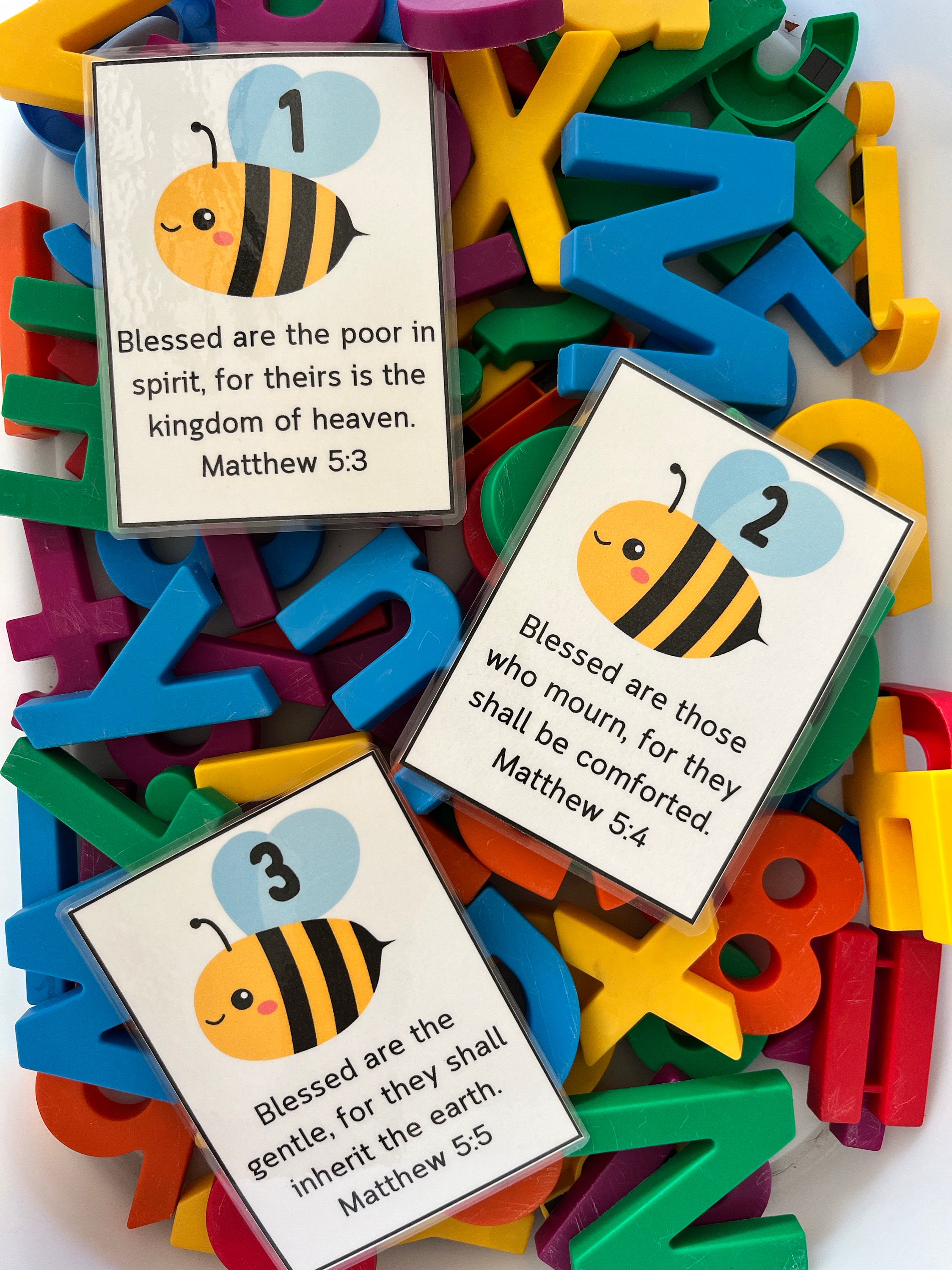 Beatitudes Bible Game, Sunday School Scavenger Hunt, Preschool ...