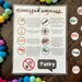 Clean and Unclean Food, Bible Activity, Preschool Printable, Leviticus ...