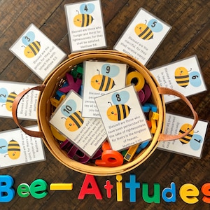 Beatitudes Bible Game, Sunday School Scavenger Hunt, Preschool ...