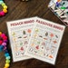 Passover Bingo, Bible Games, Pesach Educational Activity, Kids ...