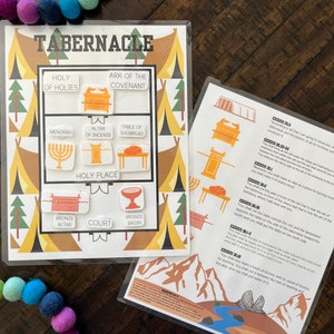 Tabernacle Bible Activity, Kids Bible Study, Preschool Printable ...