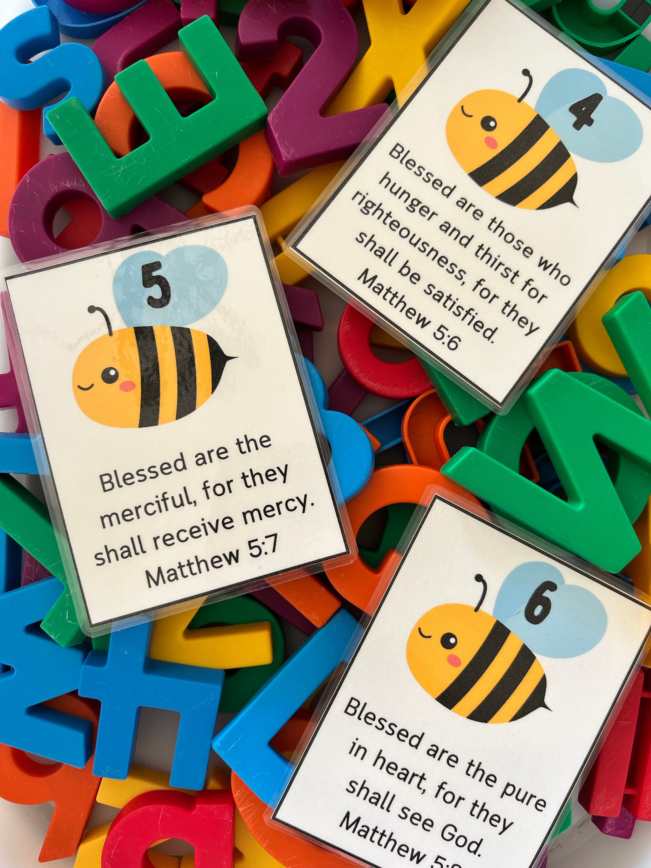 Beatitudes Bible Game, Sunday School Scavenger Hunt, Preschool ...