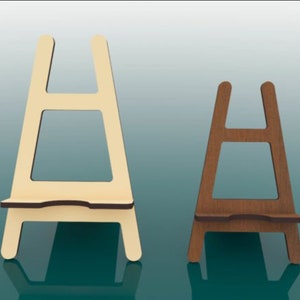Laser Cut Easel Stant Svg Files - Etsy