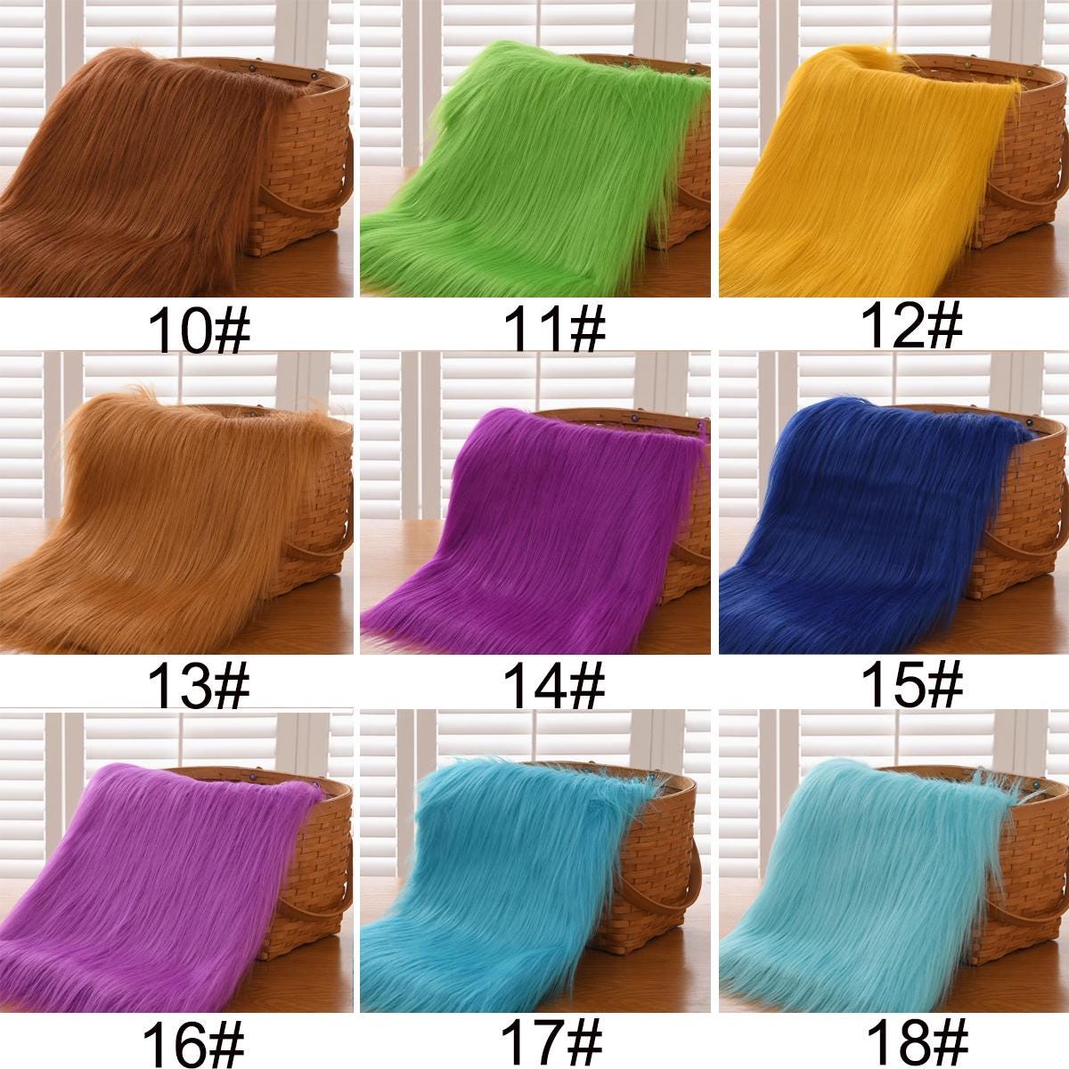 LONG Pile PLUSH Fabric, Faux Fur Fabric, Fursuit Prop, Fursuit Material ...