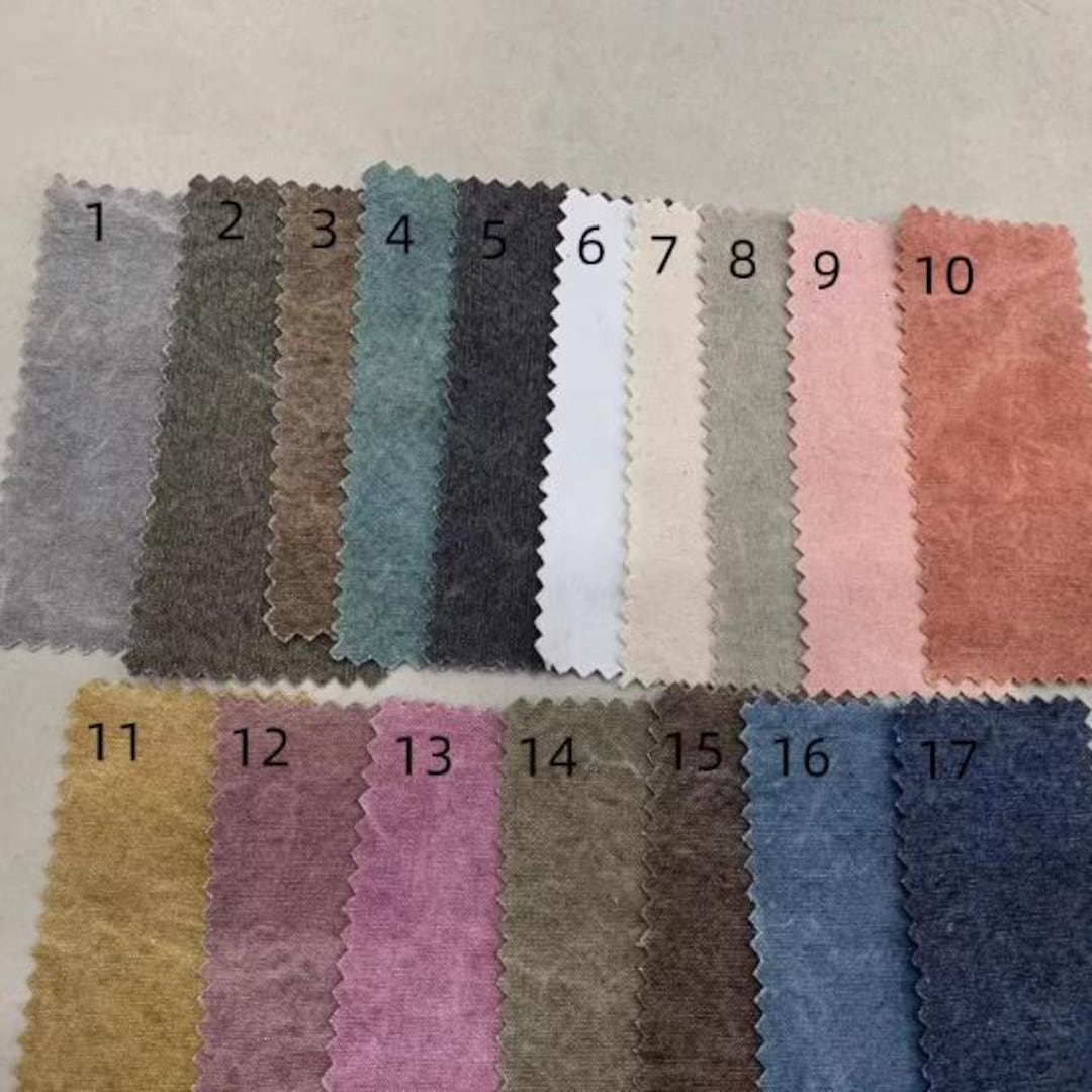12oz Canvas Fabric, Washed Canvas Fabric, Heavy Duty Canvas Fabric ...