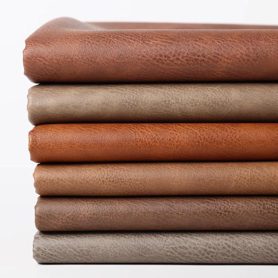 Faux Leather Fabric, Crazy Horse Leather, Fake Leather Fabric ...