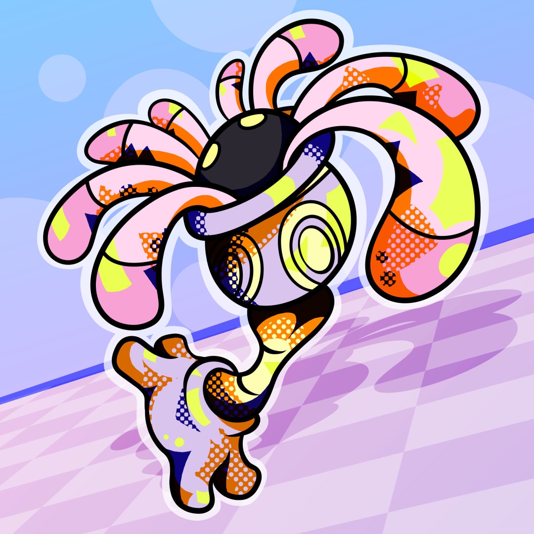 Lileep Pokémon 8"x8" Digital File - Etsy