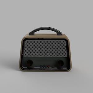 STL File - 1/12 Scale Vintage Radio STL for Dollhouses and Miniature ...