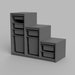 STL File - 1/12 Scale Miniature Storage Unit STL Set for Dollhouses and ...