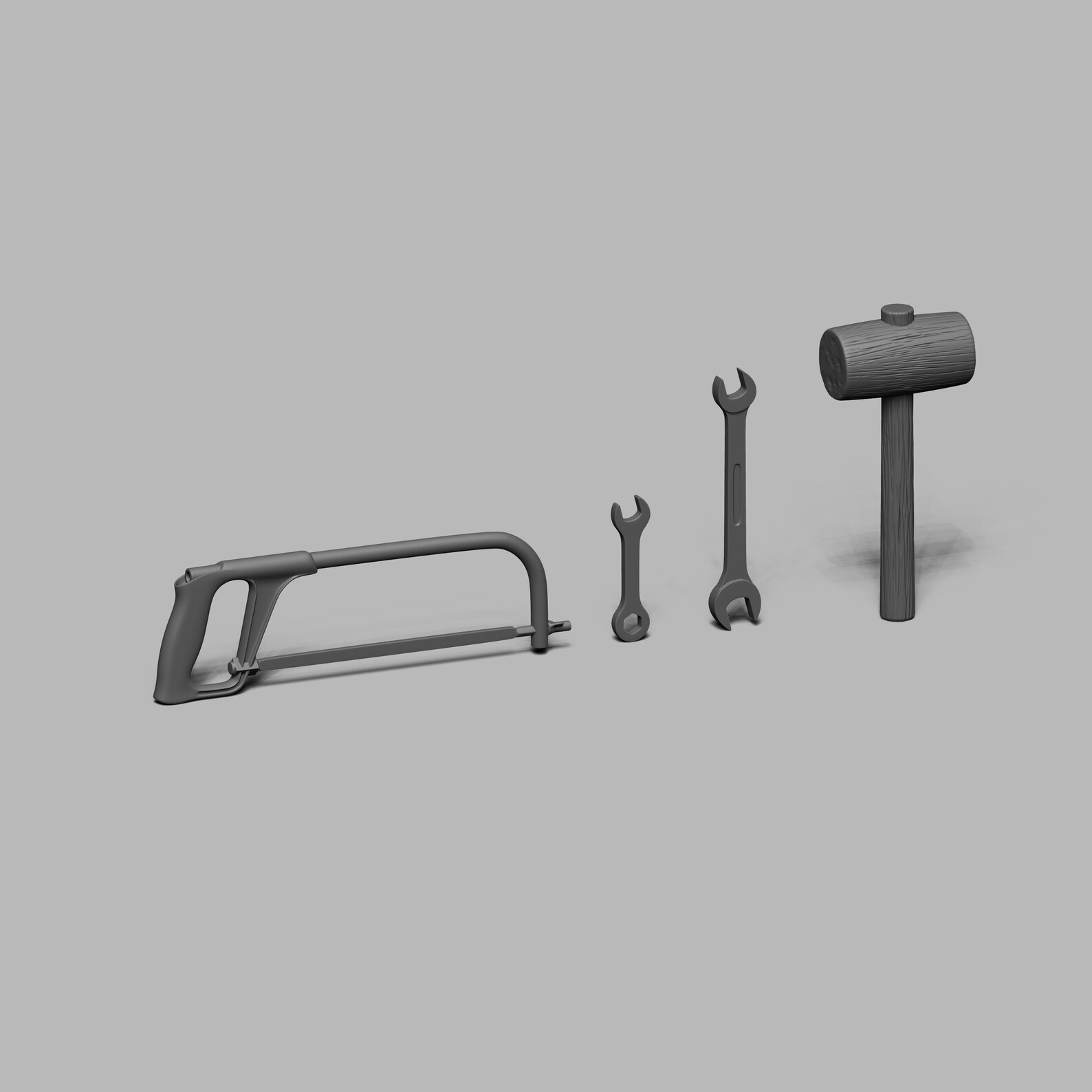STL File - 1/12 and 1/6 Scale Tool STL Set V1 (12 Piece) for Dollhouses ...