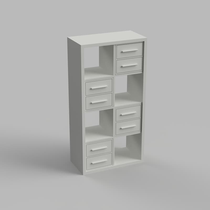 1/12 Scale Shelving Unit - Etsy