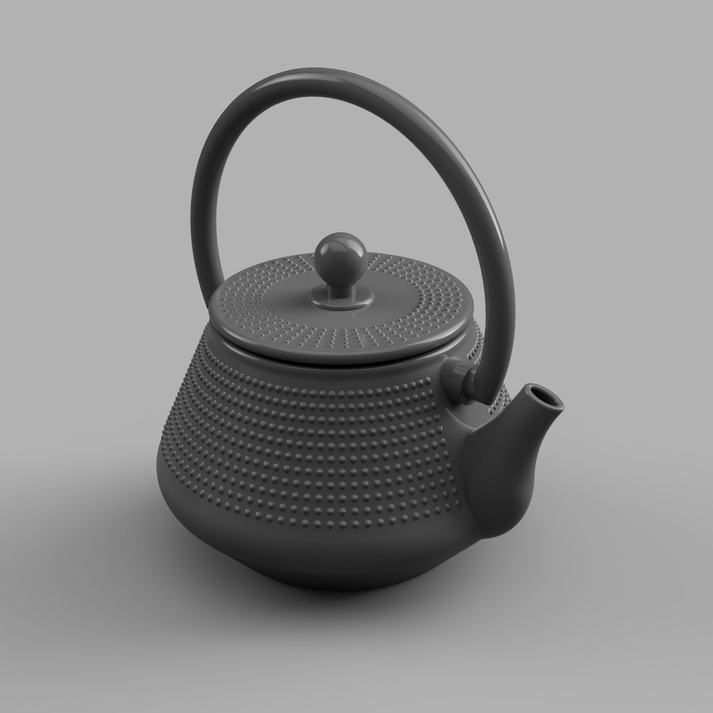 STL File 1/12 Scale Miniature Teapot STL for Dollhouses and Miniature ...