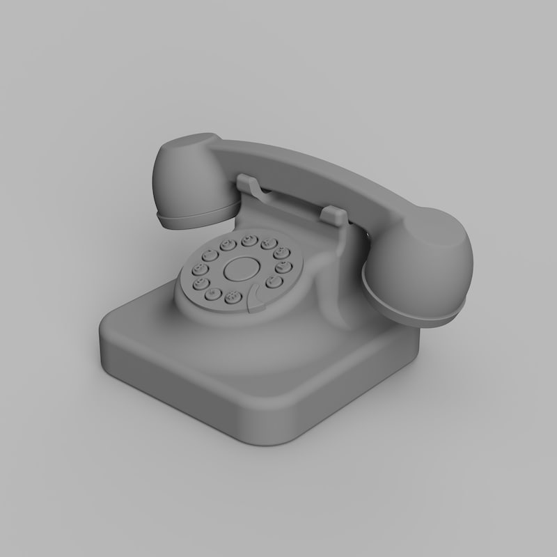 Miniature Telephone - Etsy