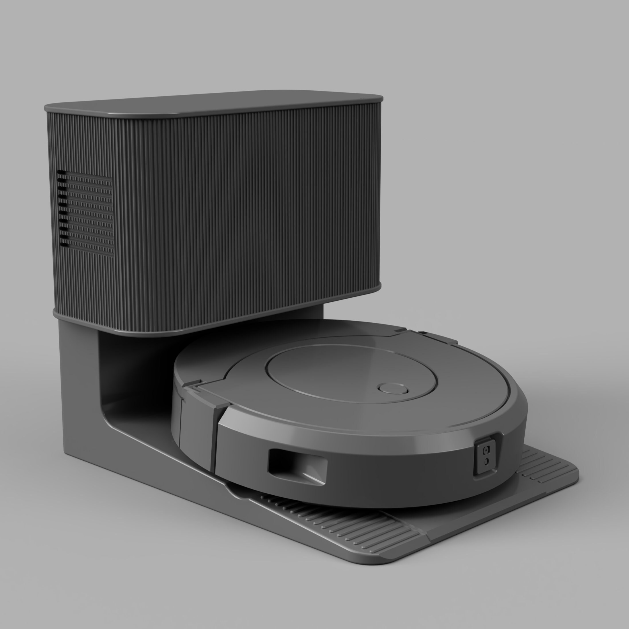 STL File - 1/12 Scale Miniature Robot Vacuum STL for Dollhouses and ...