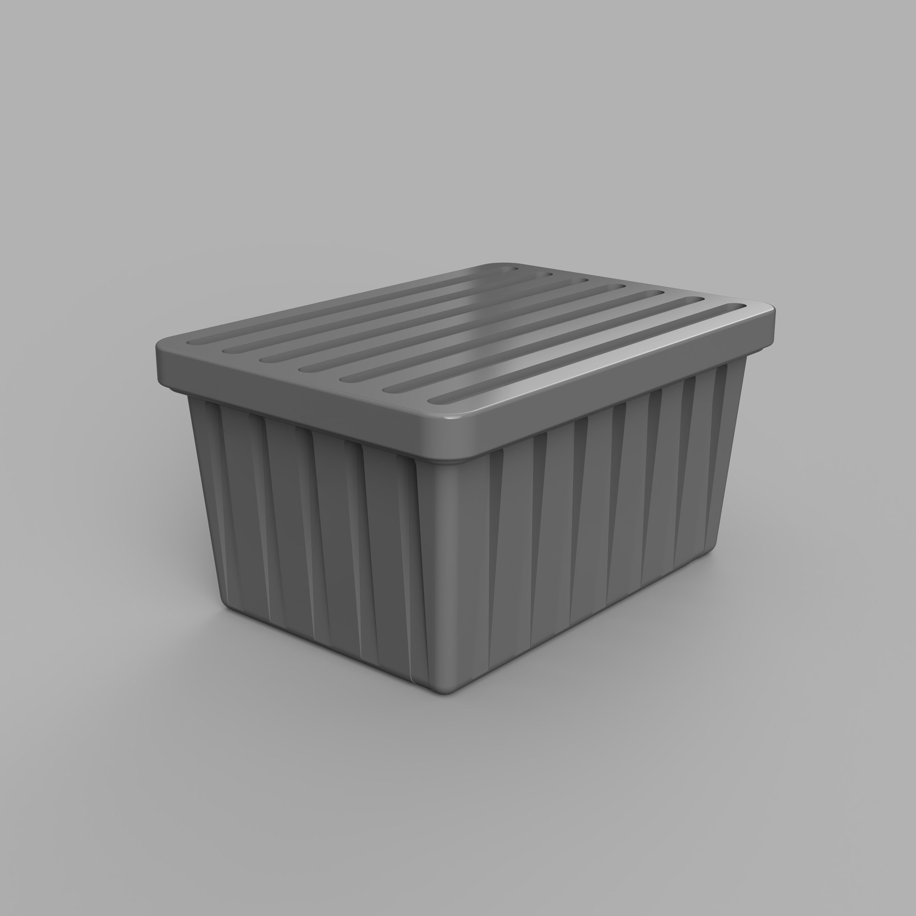 STL File 1/12 Scale Miniature Storage Box With Lid - Etsy