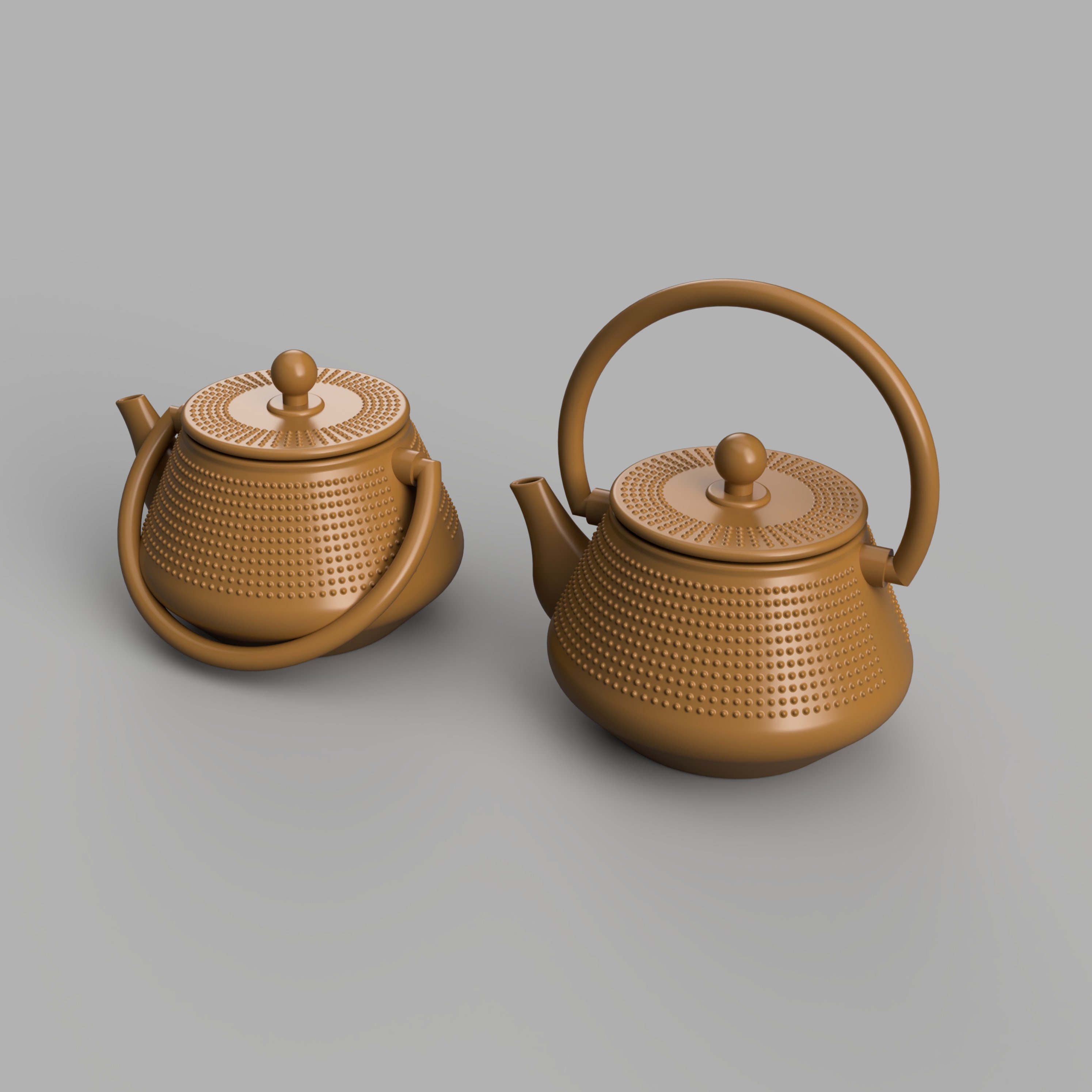 STL File 1/12 Scale Miniature Teapot STL for Dollhouses and Miniature ...