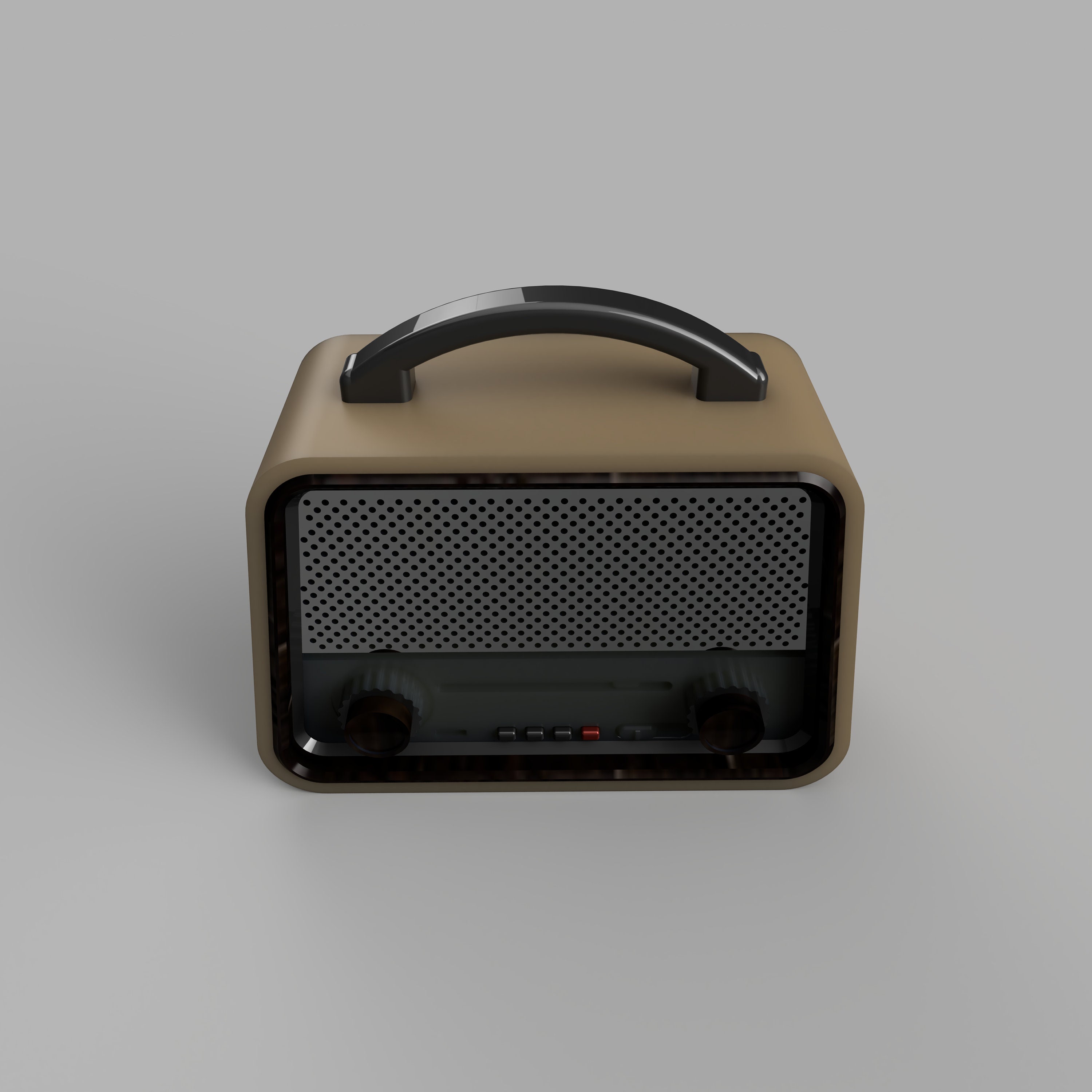 STL File - 1/12 Scale Vintage Radio STL for Dollhouses and Miniature ...