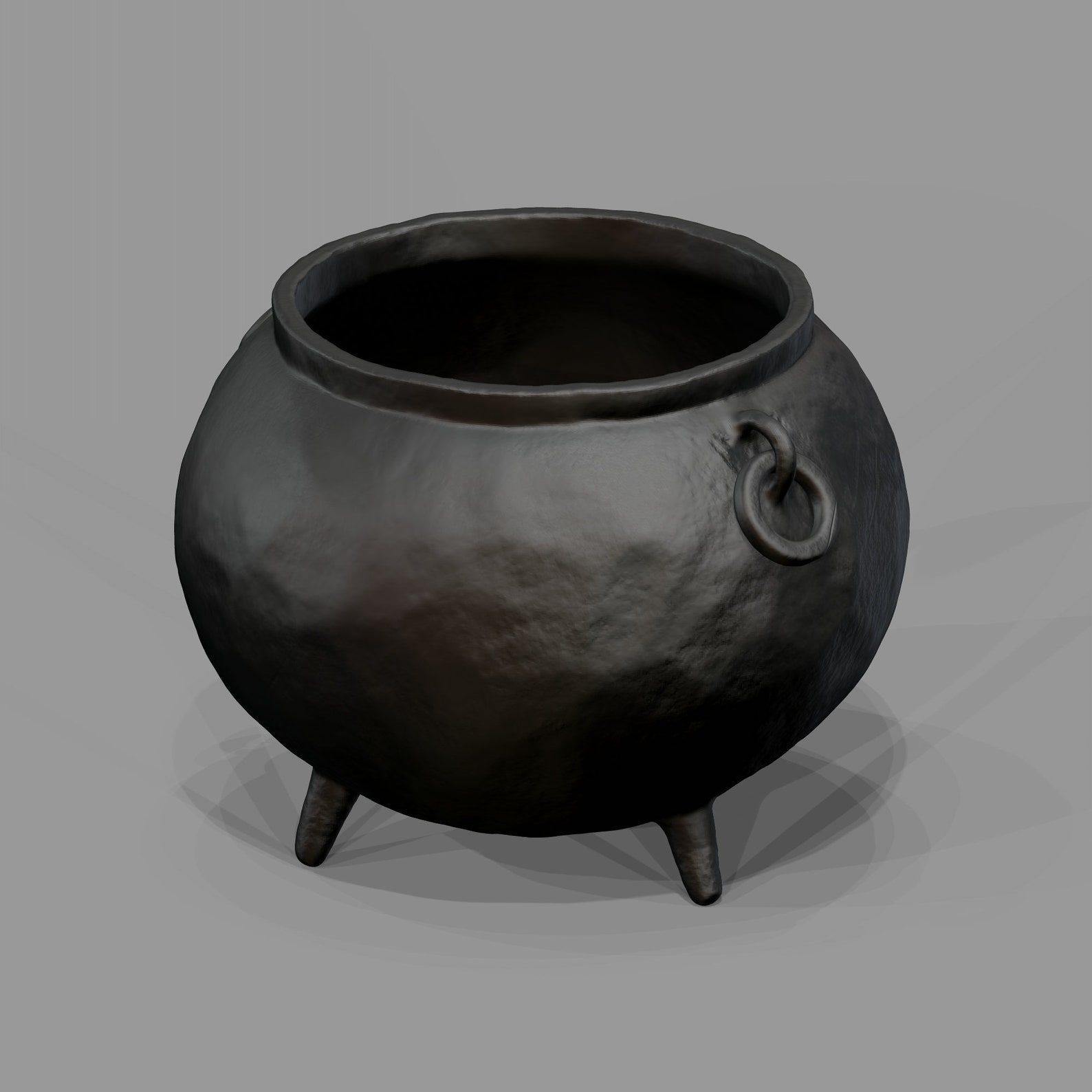 STL File- 1/12 Scale Miniature Witch's Cauldron STL for Dollhouses and ...