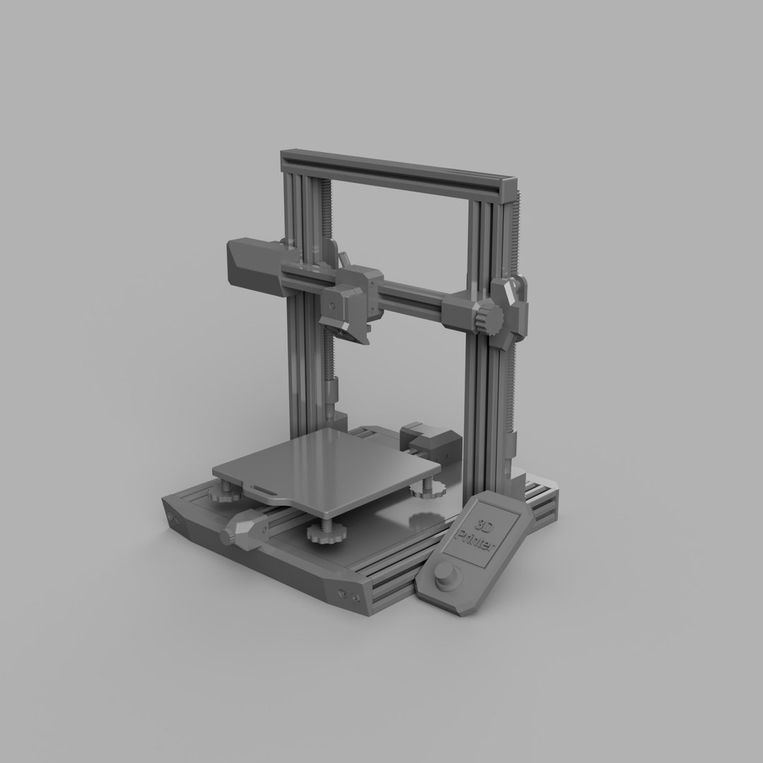 STL File - 1/12 Scale FDM 3D Printer Model for Dollhouses and Miniature ...