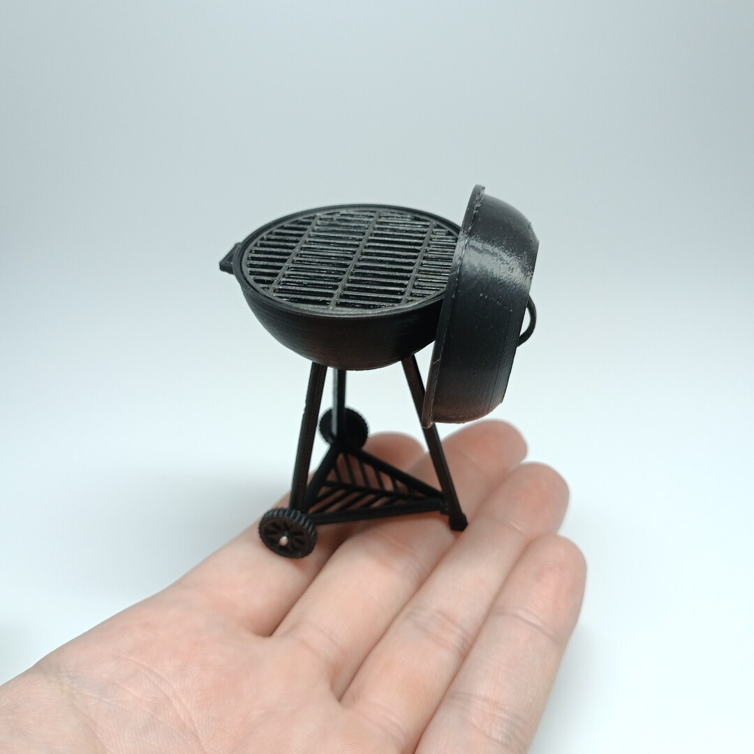 STL File - 1/12 Scale Miniature Barbecue STL for Dollhouses and ...