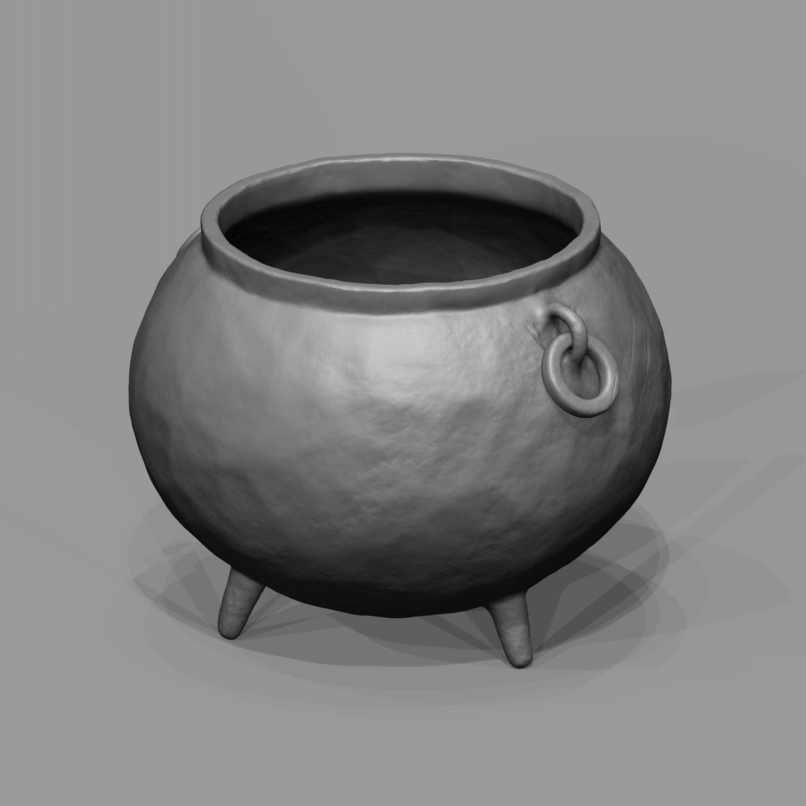 STL File- 1/12 Scale Miniature Witch's Cauldron STL for Dollhouses and ...