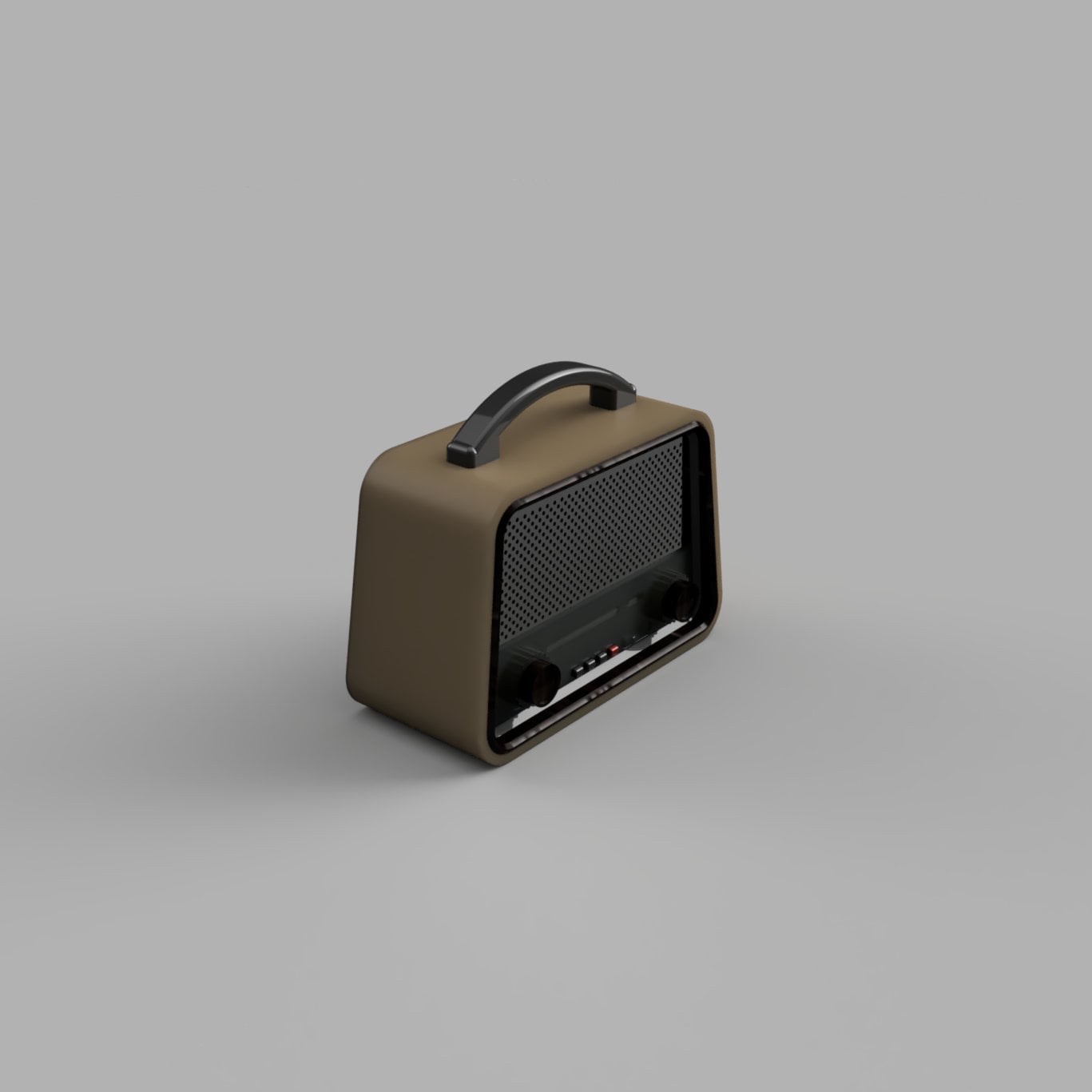 STL File - 1/12 Scale Vintage Radio STL for Dollhouses and Miniature ...